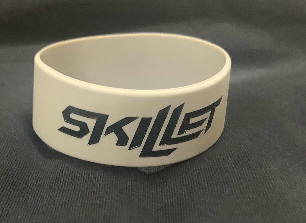 Skillet Logo Silicone Bracelet - 1" – SKILLET - MERCH